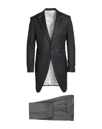 TOMBOLINI Suit Charcoal Size Virgin Wool - Grey