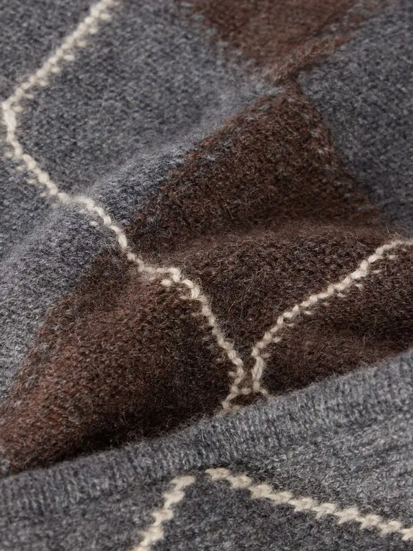 &daughter Ava Argyle Cashmere Scarf