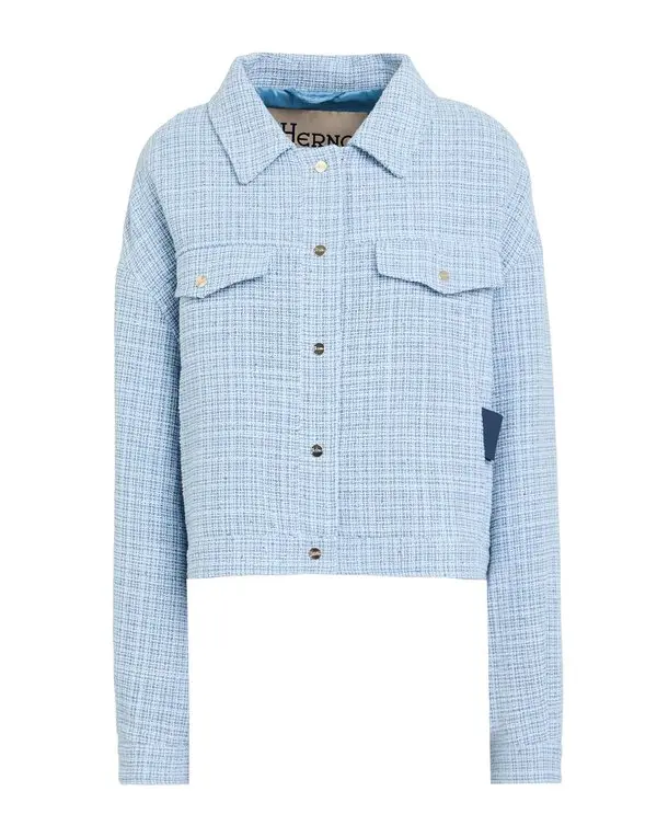 Herno Jacket Sky Size Cotton, Polyester