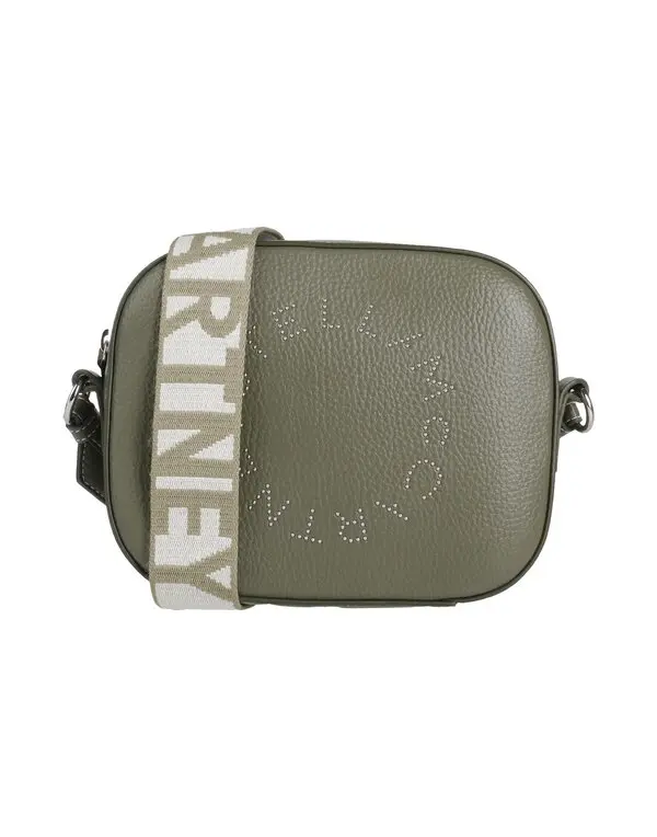 Stella McCartney Cross-body Bag Khaki Polyurethane, Polyamide - Beige