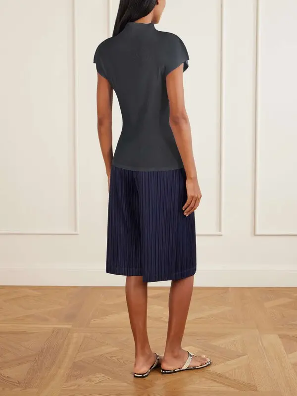 Issey Miyake Mist Plissé Blouse