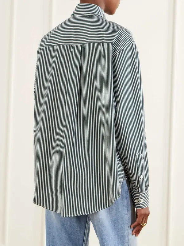 Comme Si La Shirt Classica Cotton-poplin Shirt