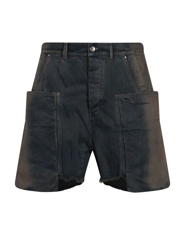 Rick Owens Denim Shorts Size Cotton