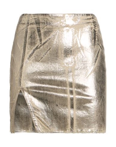 Rick Owens Denim Skirt Size Cotton, Polyester, Rubber - Silver