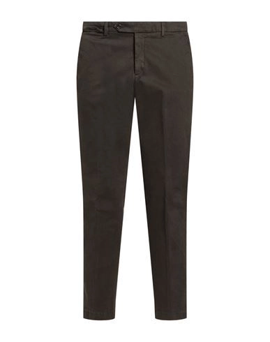 PAOLONI Pants Size Cotton, Elastane - Green
