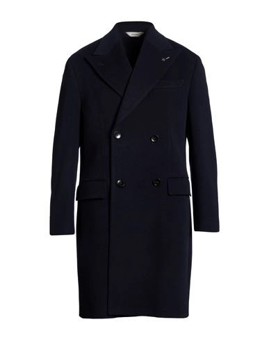 PAOLONI Coat Size Wool, Cashmere - Navy