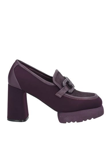 JEANNOT Loafers Size Leather, Textile Fibers