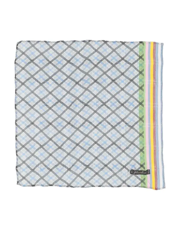 Faliero Sarti Ties & Bow Ties Azure Cotton, Silk, Polyester