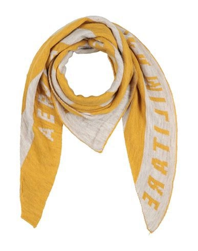 AERONAUTICA MILITARE Scarf Acrylic, Wool, Viscose, Alpaca Wool - Yellow