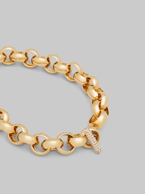 Marni Embellished Chain Wraparound Necklace