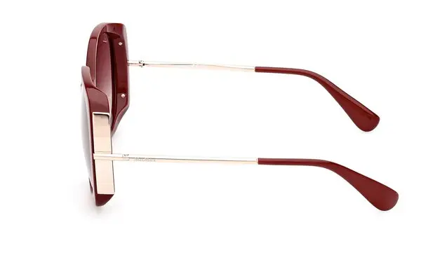 Max Mara Two-tone Oversize-frame Sunglasses
