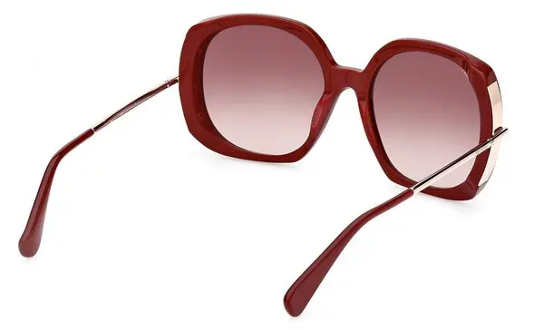 Max Mara Two-tone Oversize-frame Sunglasses