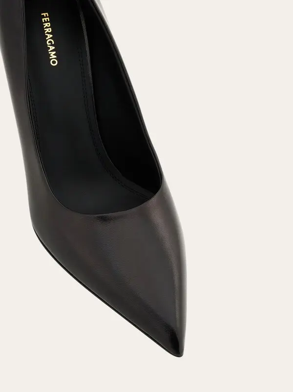 FERRAGAMO Logo Pointed High Heels