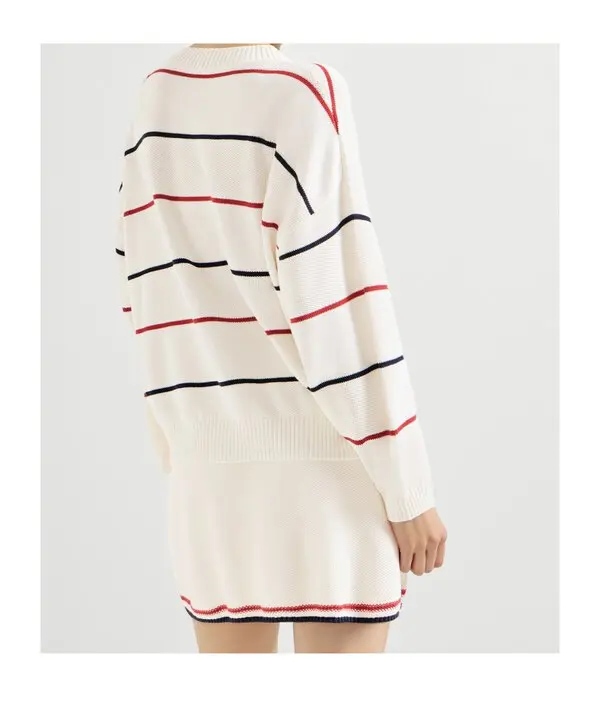 Brunello Cucinelli Cotton Striped Sweater