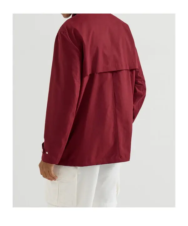 Brunello Cucinelli Corduroy-collar Cotton Jacket