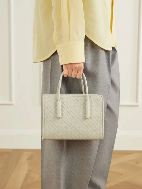 Bottega Veneta Barbara Intrecciato Leather Mini Tote