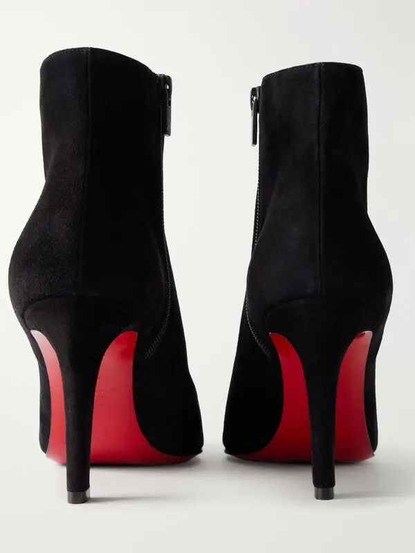 CHRISTIAN LOUBOUTIN Suede Ankle Boots