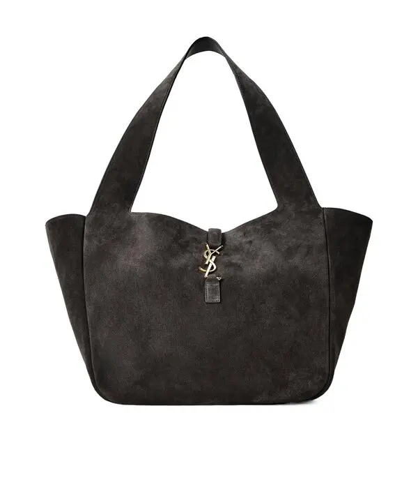 Saint Laurent Suede Shoulder Bag