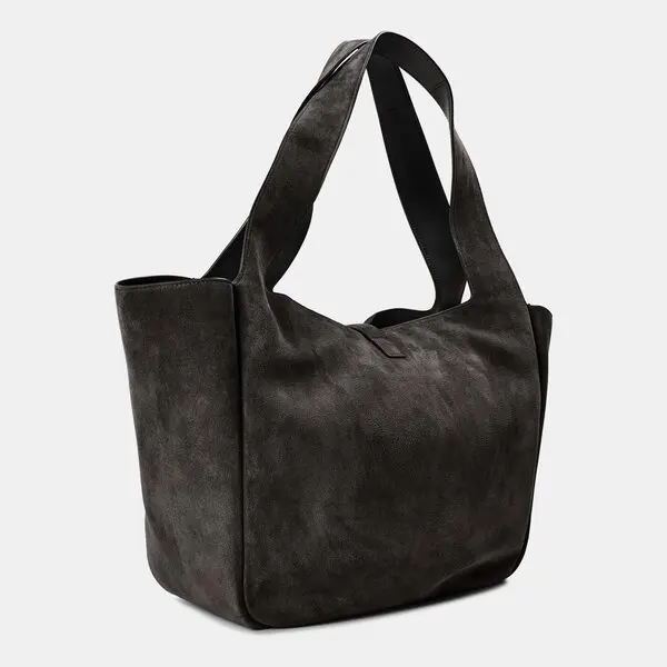 Saint Laurent Suede Shoulder Bag