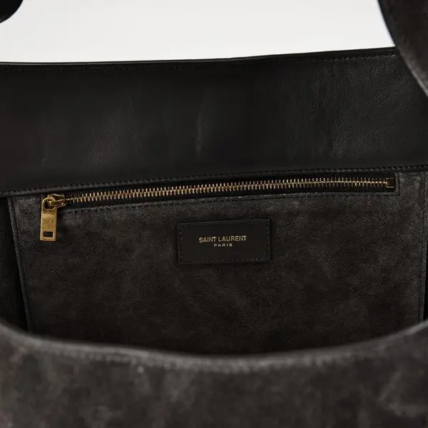 Saint Laurent Suede Shoulder Bag