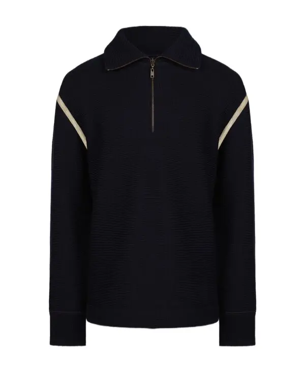 MAISON MARGIELA Turtleneck Elbow Patched Sweater
