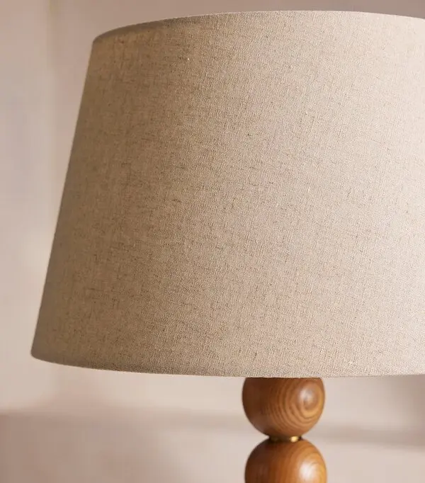 SOHO HOME Wood Bead Table Lamp