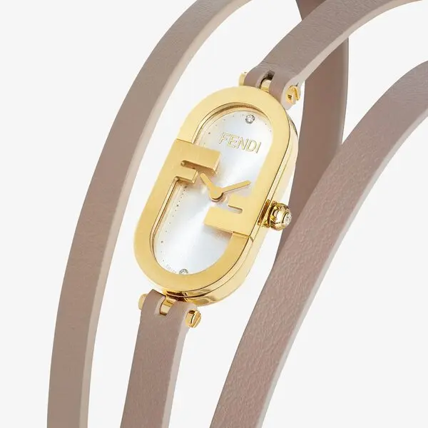 Fendi O'lock Oval Double-strap Watch