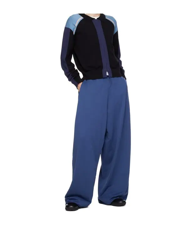 KIKO KOSTADINOV Drawstring Waist Wide Leg Trousers