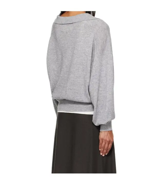 LISA YANG Katriel Polo Knitted Sweater