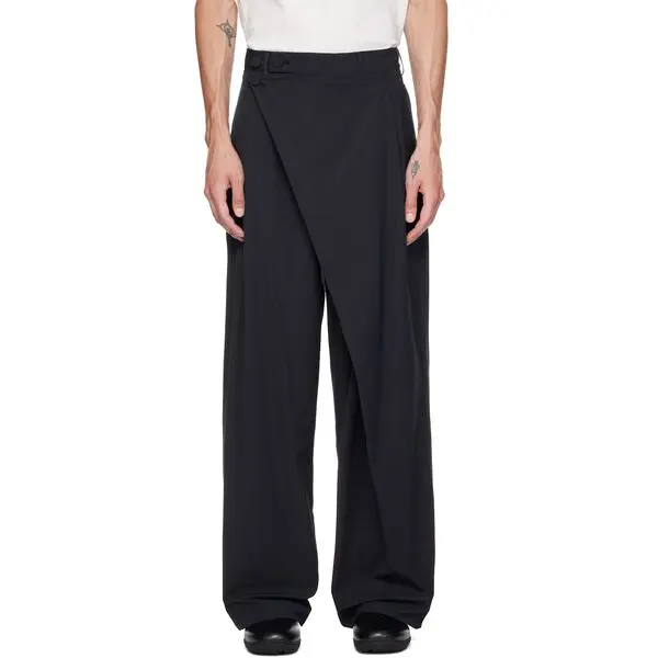 KIKO KOSTADINOV Wrap-style Casual Trousers