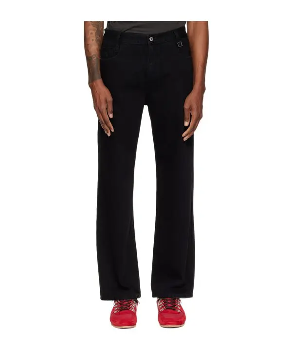 WOOYOUNGMI Straight-leg Jeans - Black