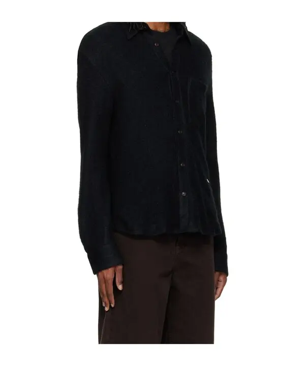 WOOYOUNGMI Collared Knit Top