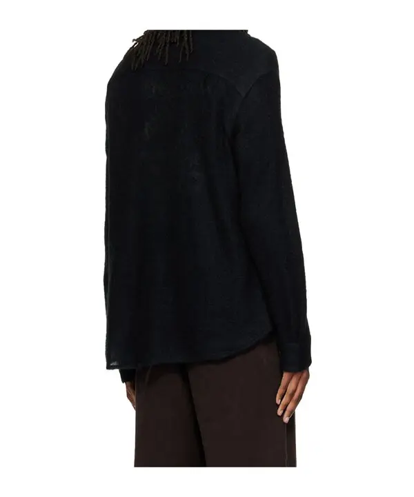WOOYOUNGMI Collared Knit Top