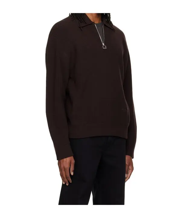 WOOYOUNGMI Zip-neck Polo Shirt