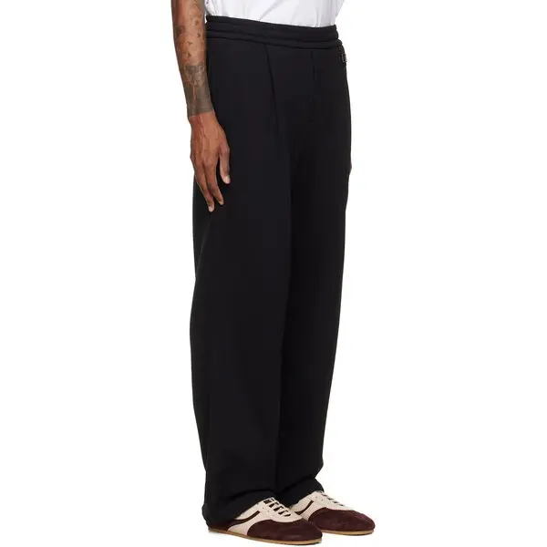 WOOYOUNGMI Pleated Drawstring-waist Track Pants