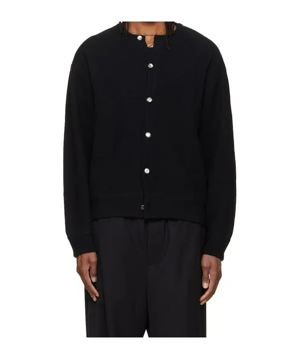 WOOYOUNGMI Button-up Knit Top