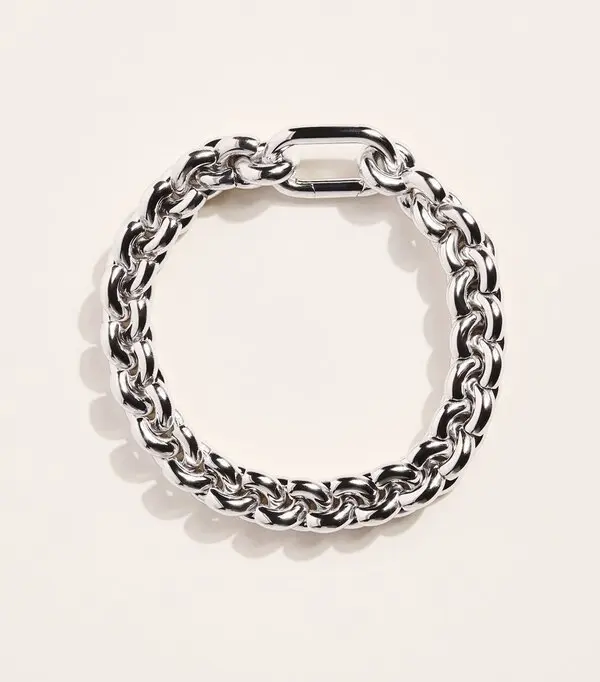 Tom Wood Rhodium-plated Sterling Sphere Bracelet
