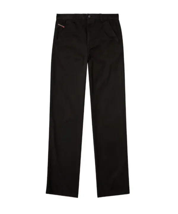 DIESEL® Cotton Trousers - Black