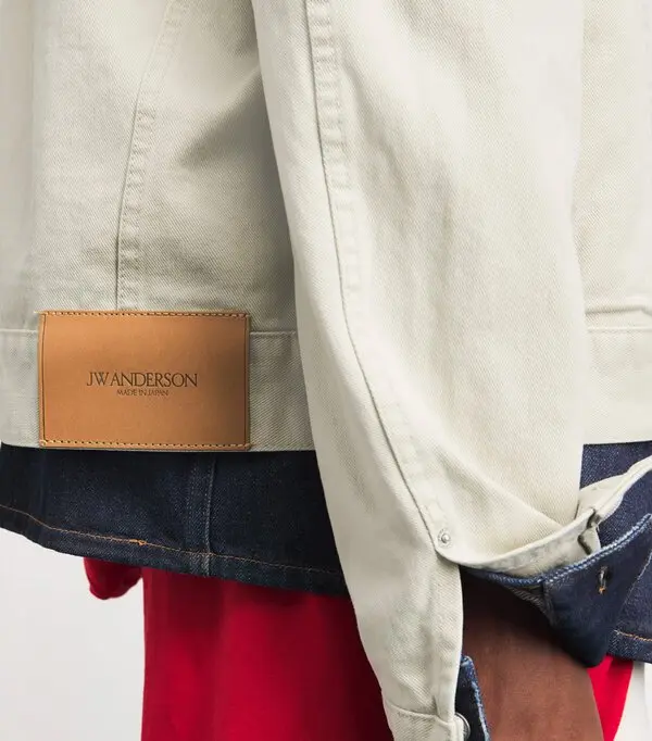 JW Anderson Corduroy-collar Denim Jacket