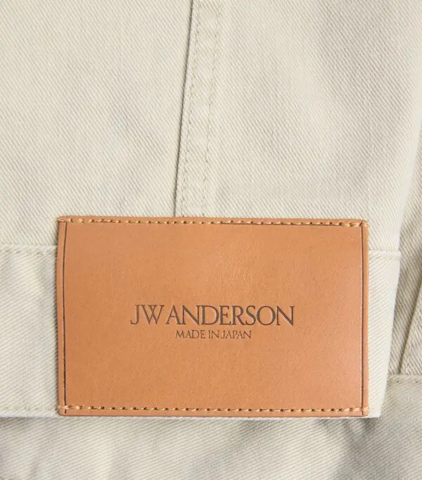 JW Anderson Corduroy-collar Denim Jacket