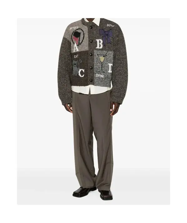 MAGLIANO Button-front Long-sleeve Knit Cardigan