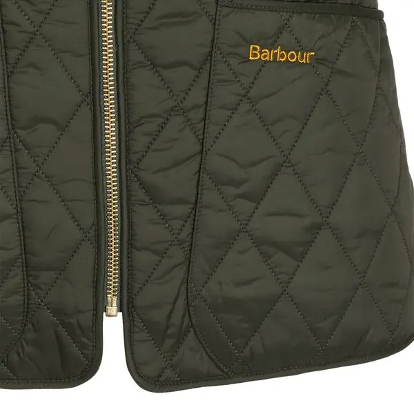 Barbour Diamond Quilted Fleece Lined Gilet