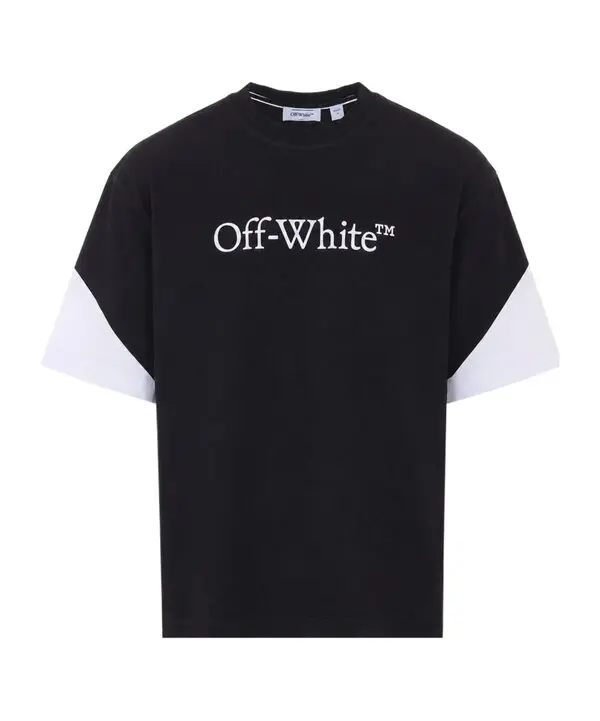 Off-White Two-piece T-shirt Set - Black