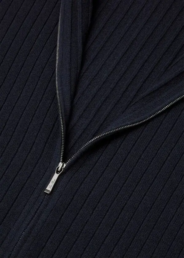 Loro Piana Lexington Bomber Sweater