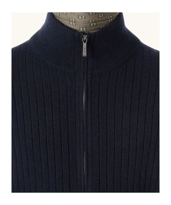 Loro Piana Lexington Bomber Sweater