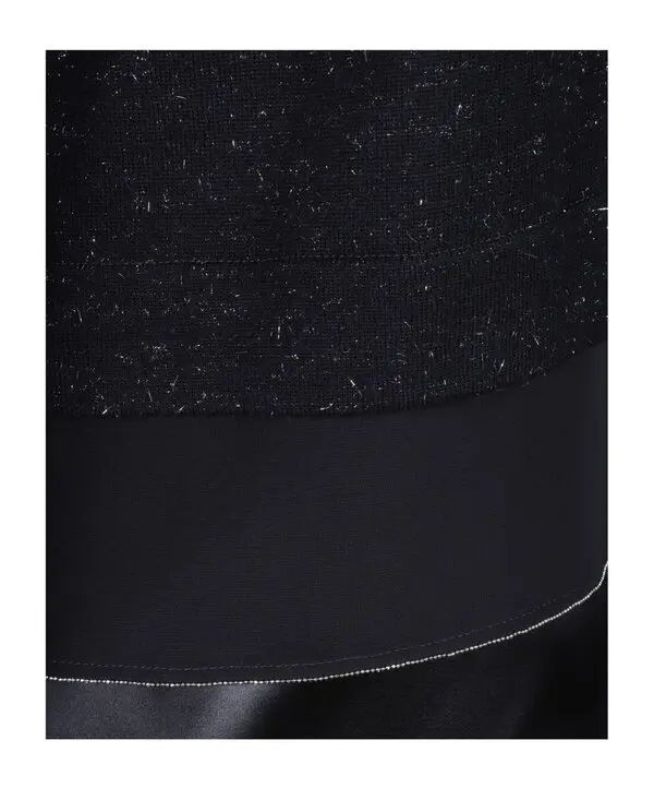 Peserico Long-sleeved Panelled Jumper