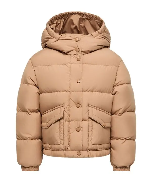 Moncler Phelanta Hooded Down Jacket - Camel