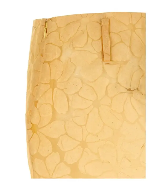 Marni Straight Skirt With Floral Pattern