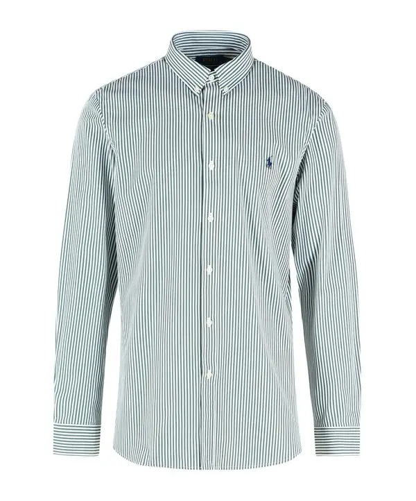 Polo Ralph Lauren Slim Fit Striped Shirt - Green