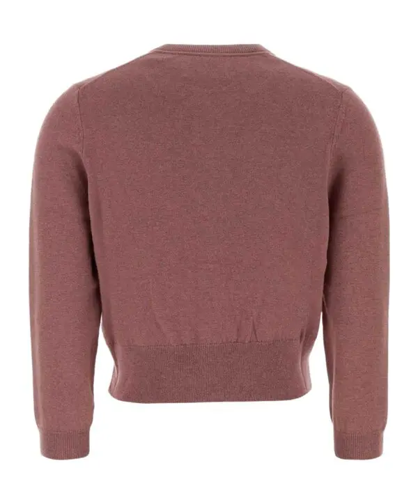 Isabel Marant Étoile Round Neck Cropped Cardigan With Jacquard Pattern